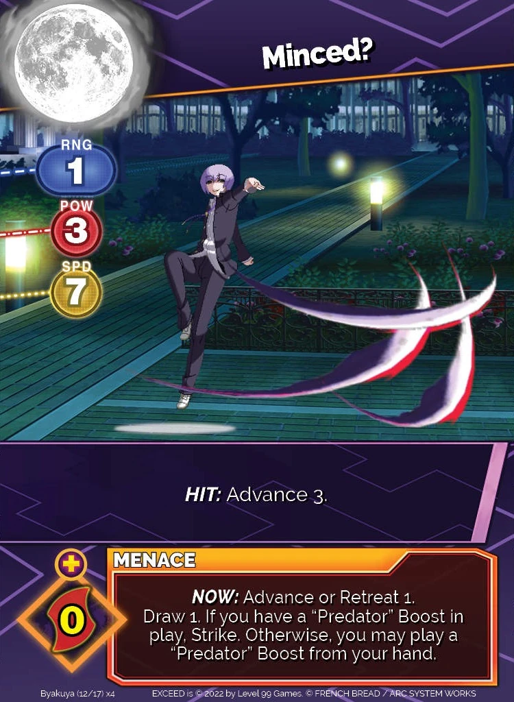 Minced? | Exceed Fighting System Wiki | Fandom