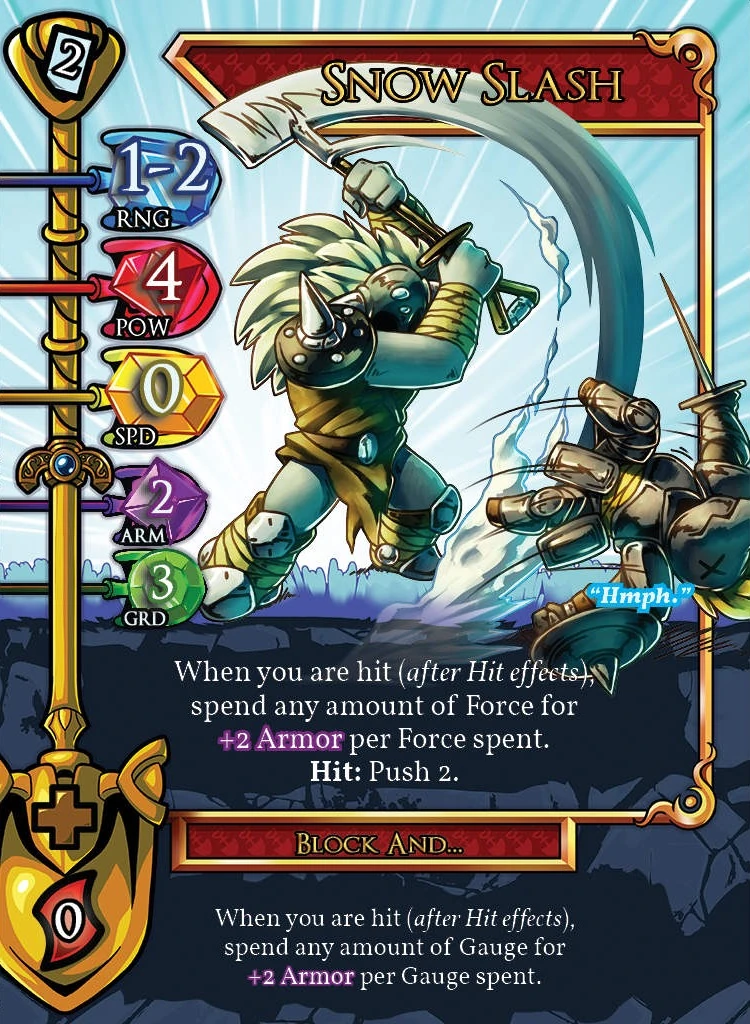 Snow Slash | Exceed Fighting System Wiki | Fandom