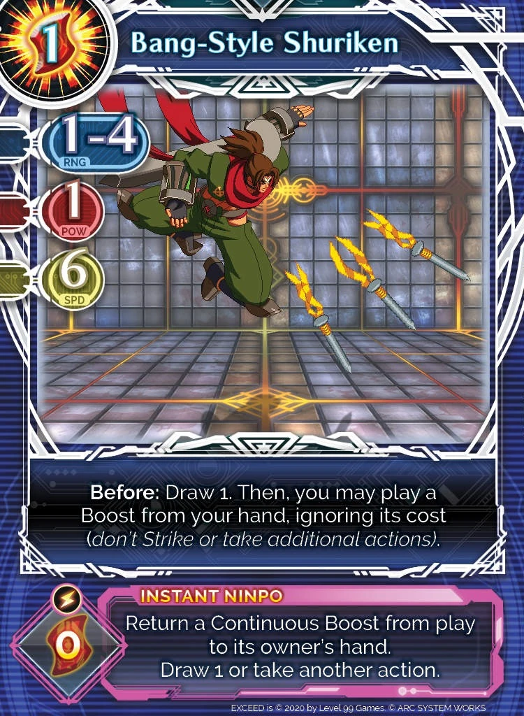 Bang-Style Shuriken | Exceed Fighting System Wiki | Fandom