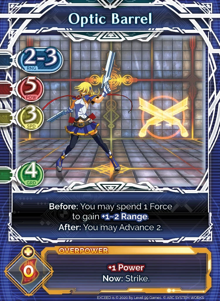 Optic Barrel | Exceed Fighting System Wiki | Fandom
