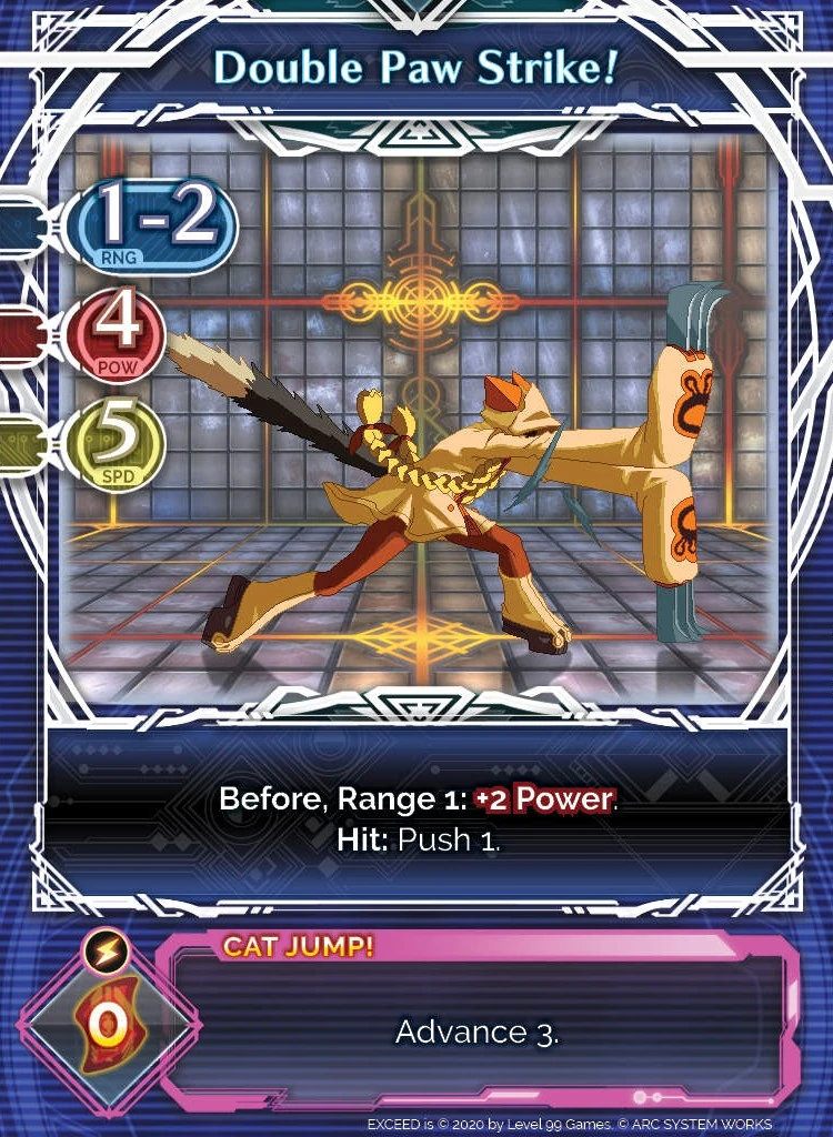 Double Paw Strike! | Exceed Fighting System Wiki | Fandom