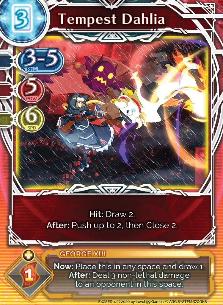 Tempest Dahlia | Exceed Fighting System Wiki | Fandom