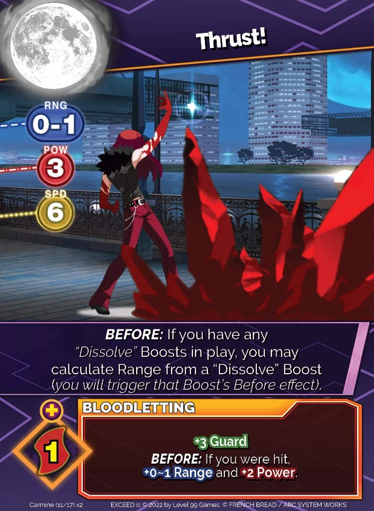 Thrust! | Exceed Fighting System Wiki | Fandom