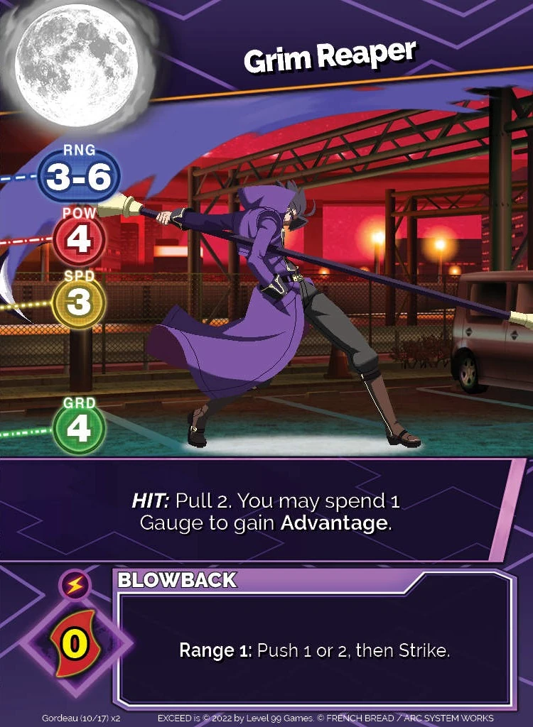 Grim Reaper | Exceed Fighting System Wiki | Fandom