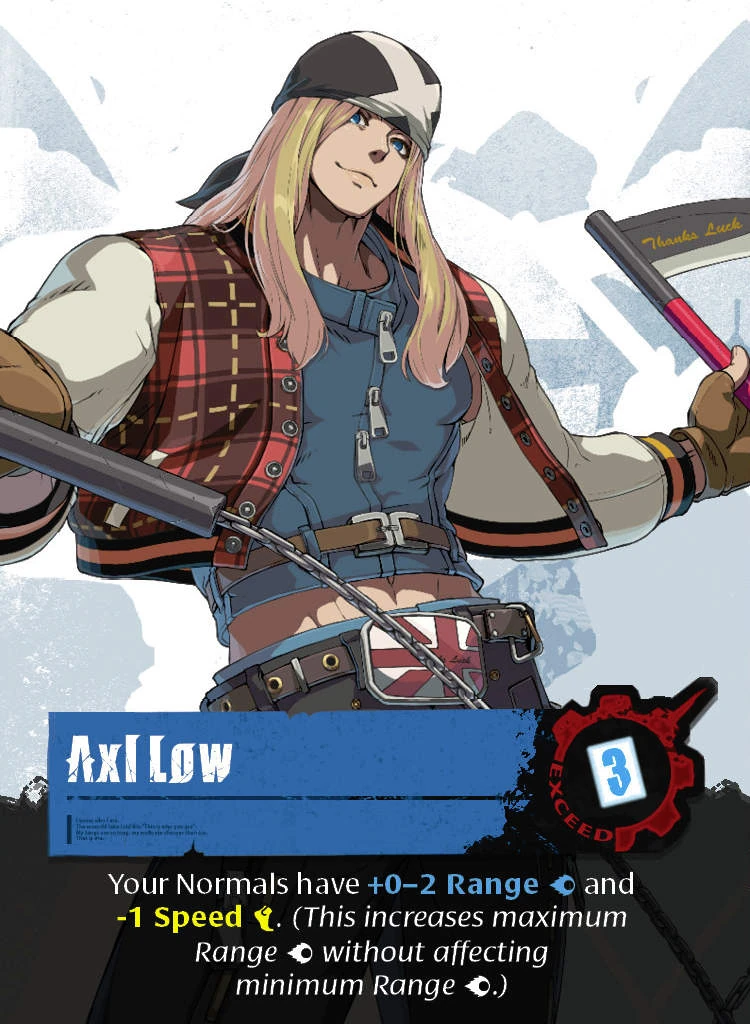 Axl Low | Exceed Fighting System Wiki | Fandom