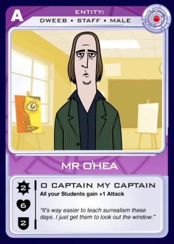 Mr. O'Hea | Exchange Student Zero Wiki | Fandom
