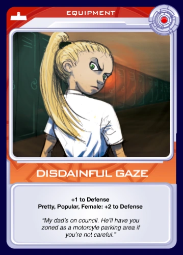 Disdainful Gaze | Exchange Student Zero Wiki | Fandom