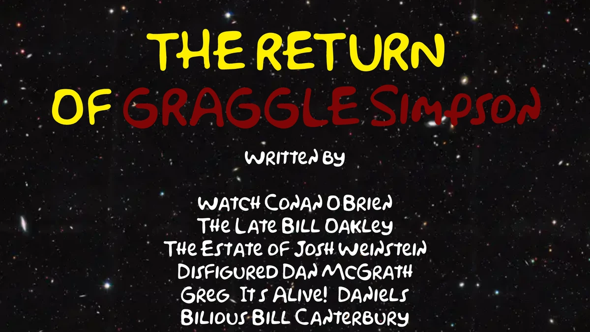 The Simpsons: "The Return Of Graggle Simpson" | HeretiX Wiki | Fandom