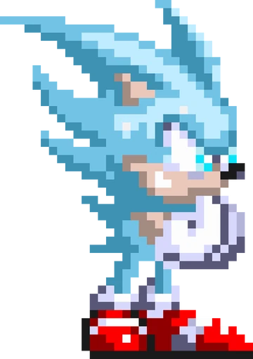 Nega Ultra Sonic Sprite Sheet By Tacumathehedgehog On