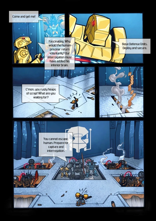Comic 12: All-Out Attack! | Exo-Force Wiki | Fandom