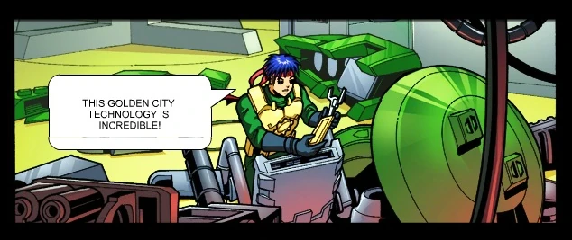 Comic 33: A Trap is Sprung | Exo-Force Wiki | Fandom