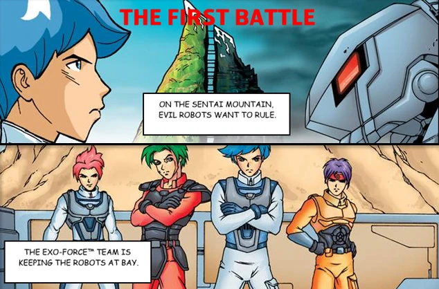 Comic 0: The First Battle | Exo-Force Wiki | Fandom