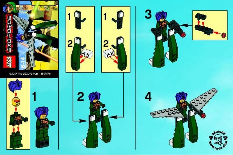 Green Exo Fighter | Exo-Force Wiki | Fandom