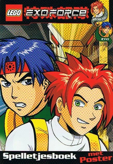 Exo-Force Spelletjesboek met Poster | Exo-Force Wiki | Fandom