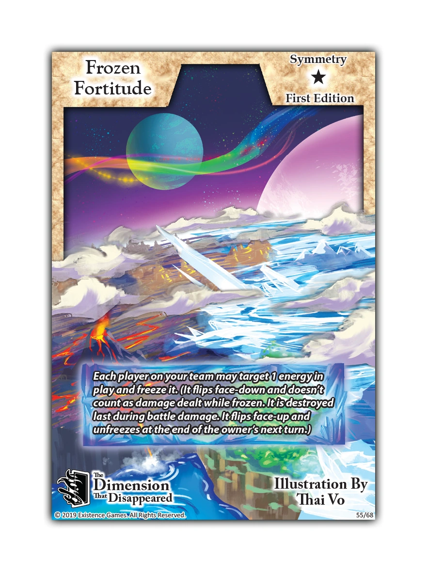 Frozen Fortitude | Exodus Trading Card Game Wiki | Fandom
