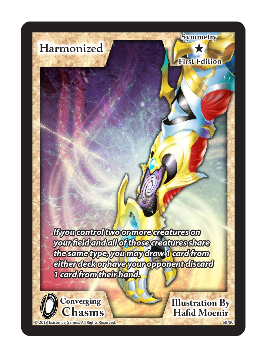 Harmonized | Exodus Trading Card Game Wiki | Fandom