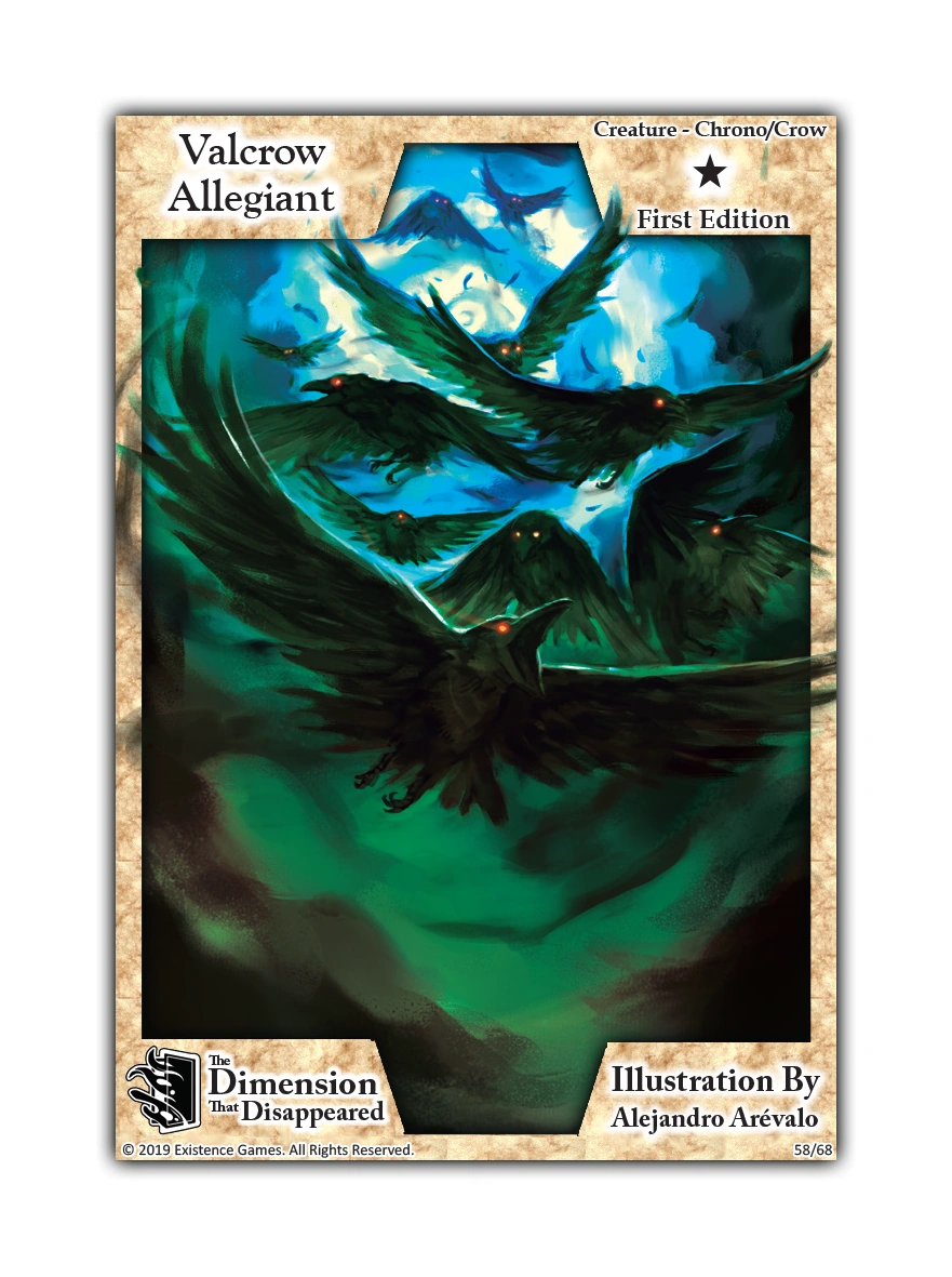 Valcrow Allegiant | Exodus Trading Card Game Wiki | Fandom