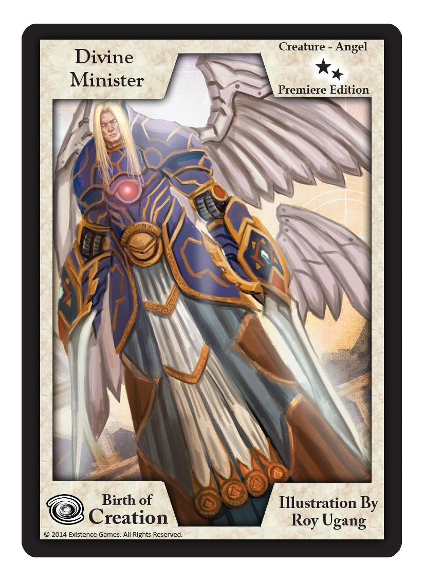 Divine Minister | Exodus Trading Card Game Wiki | Fandom