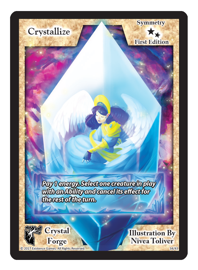 Crystallize Exodus Trading Card Game Wiki Fandom
