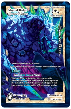 Abyssal Ridge Eeventide's Gallows | Exodus Trading Card Game Wiki | Fandom