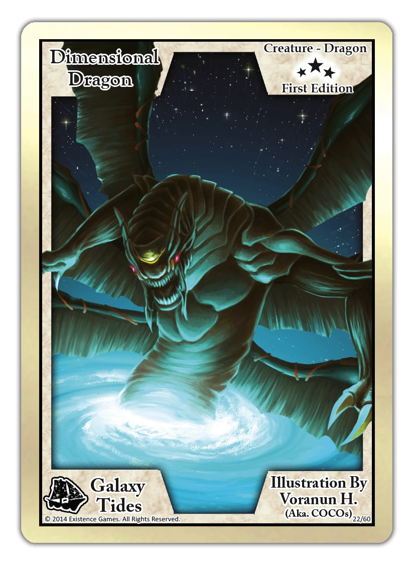 Dimensional Dragon | Exodus Trading Card Game Wiki | Fandom