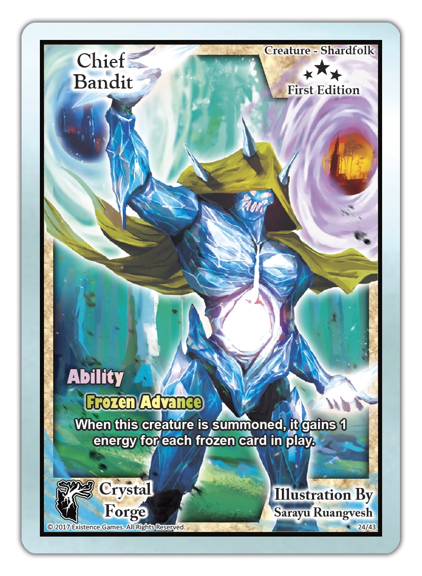 Chief Bandit | Exodus Trading Card Game Wiki | Fandom