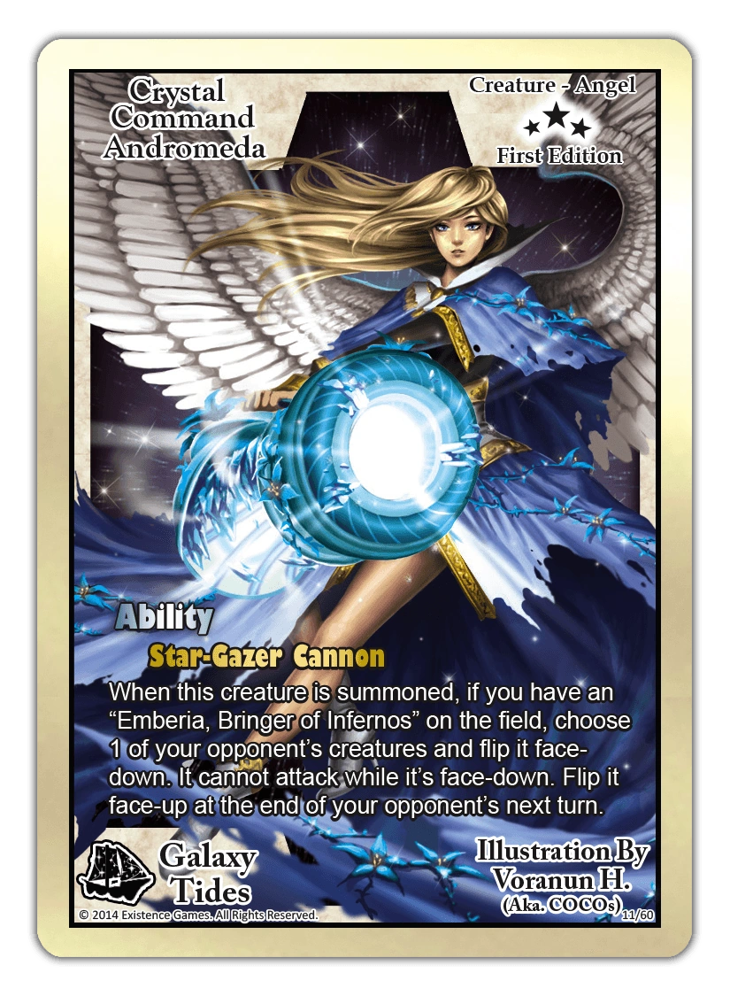 Crystal Command Andromeda | Exodus Trading Card Game Wiki | Fandom