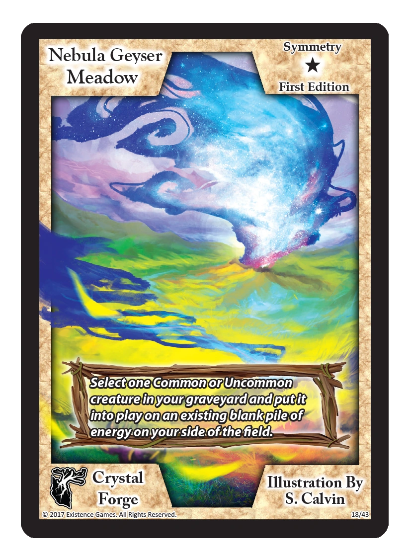 Nebula Geyser Meadow | Exodus Trading Card Game Wiki | Fandom