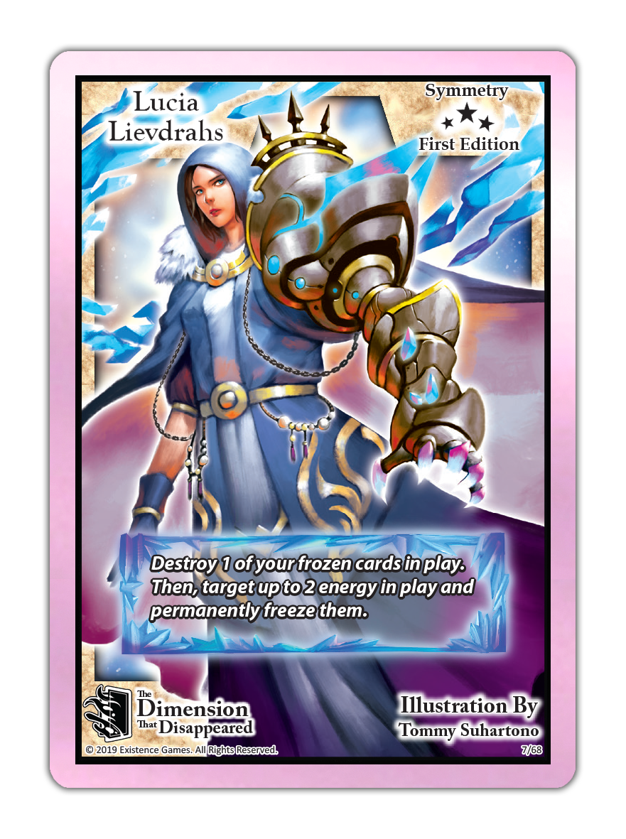 Lucia Lievdrahs Exodus Trading Card Game Wiki Fandom