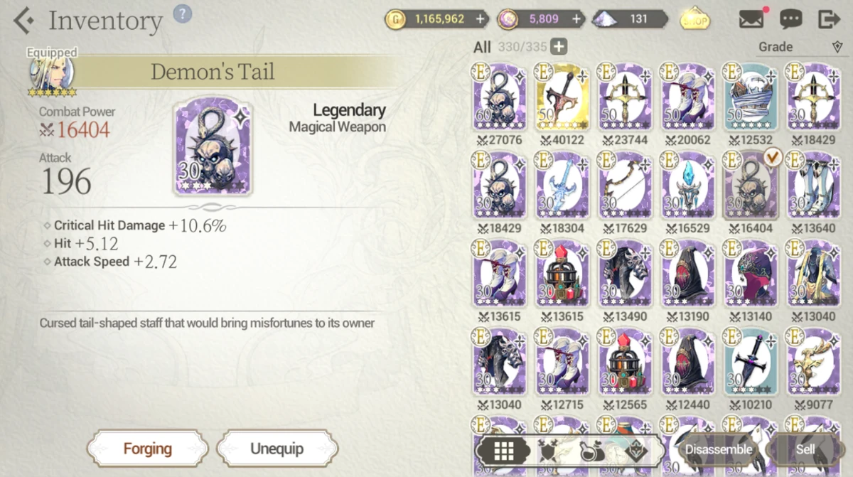 Items | Exos Heroes Wiki | Fandom