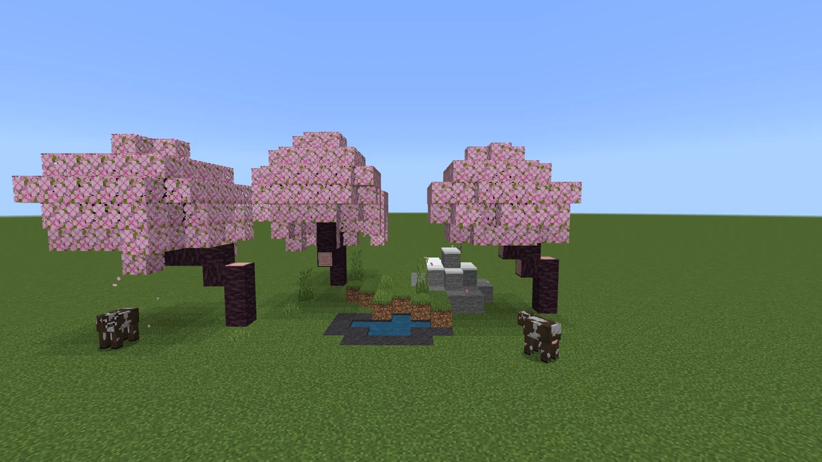 Small Cherry Forest | Expanded Minecraft Wiki | Fandom