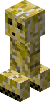 Minecraft Yellow Creeper