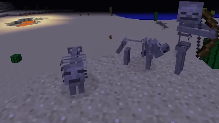 Skeleton Wolf | Expanded Minecraft Wiki | Fandom