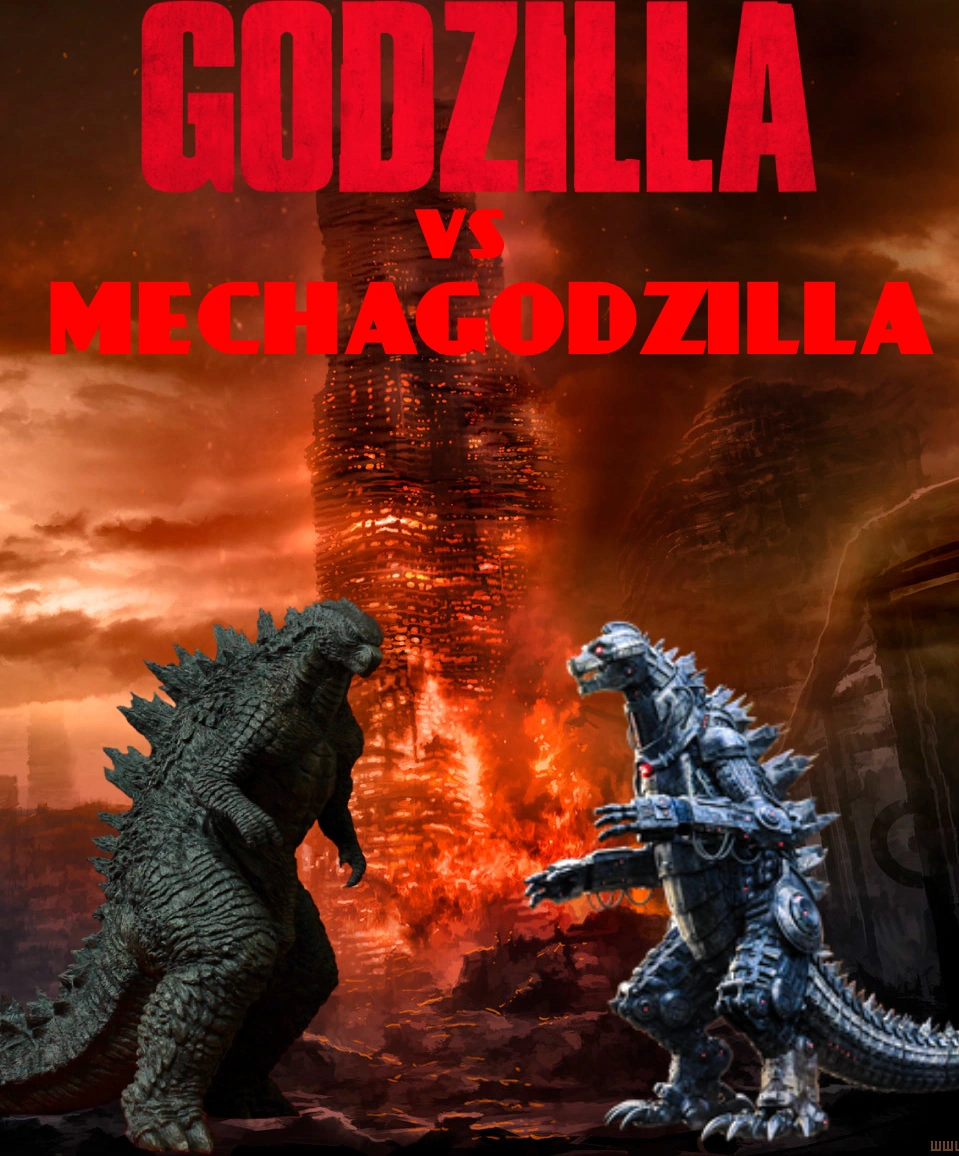 Monsterverse Styled Godzilla Mechagodzilla Poster!, 45% OFF