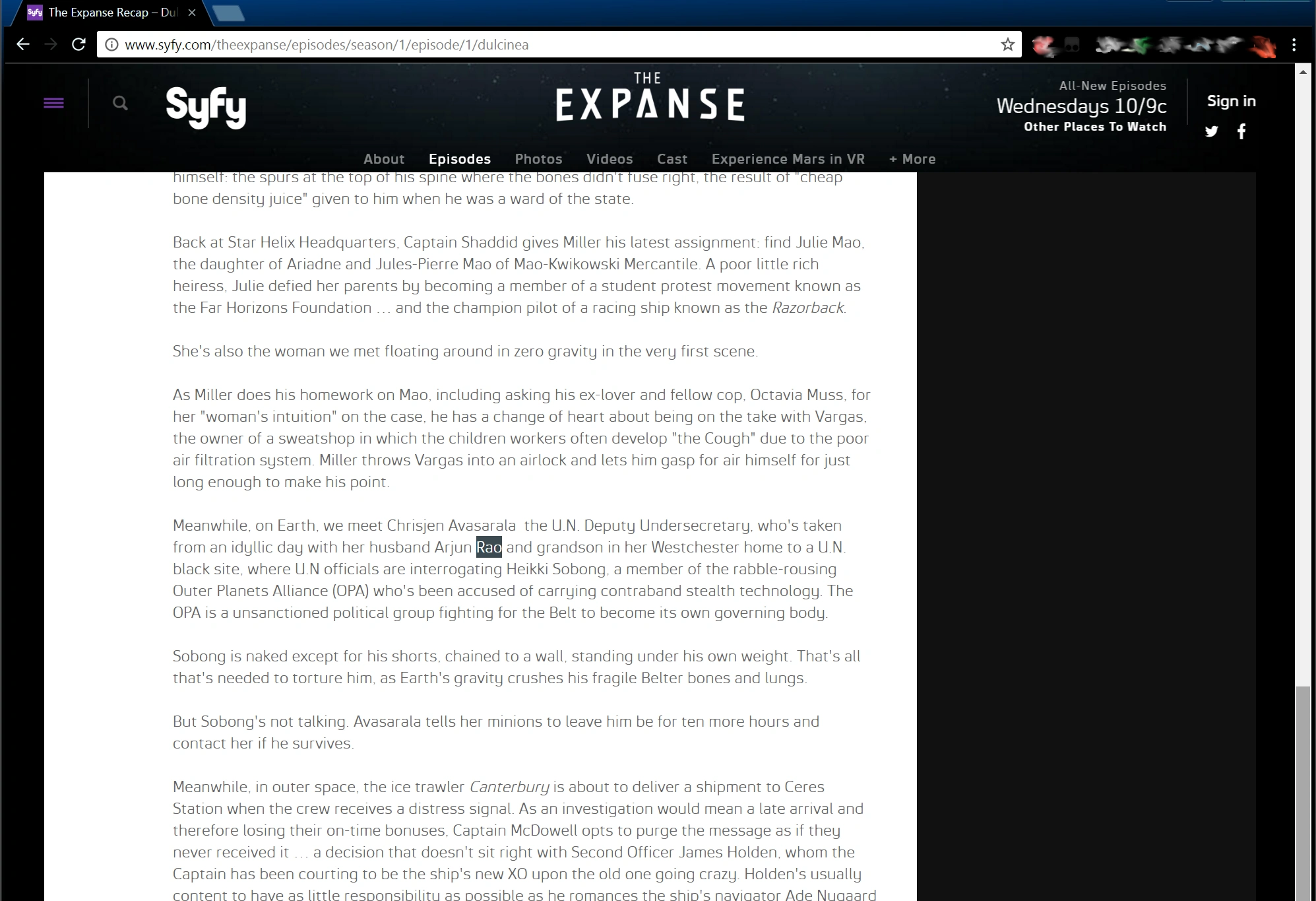 Noticed something in s05e09 : r/TheExpanse