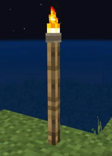 Standing torch | Expansive Biomes Wiki | Fandom