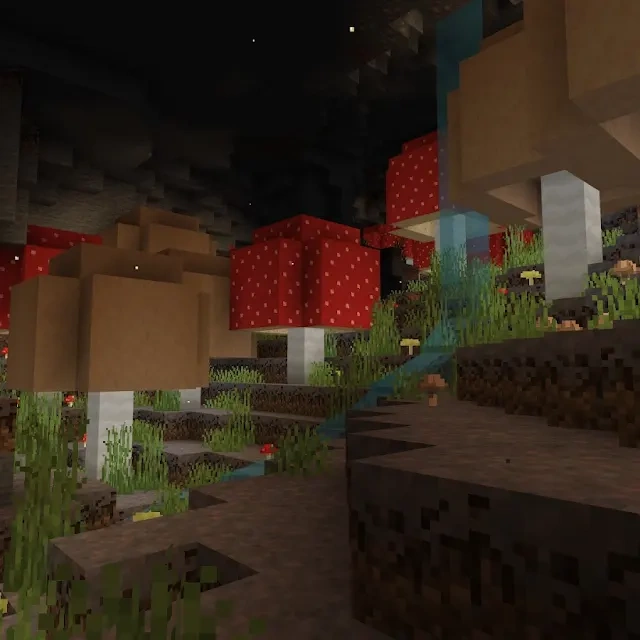 Shroom Caverns | Expansive Biomes Wiki | Fandom