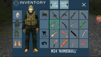 Inventory | Experiment Z Wiki | Fandom