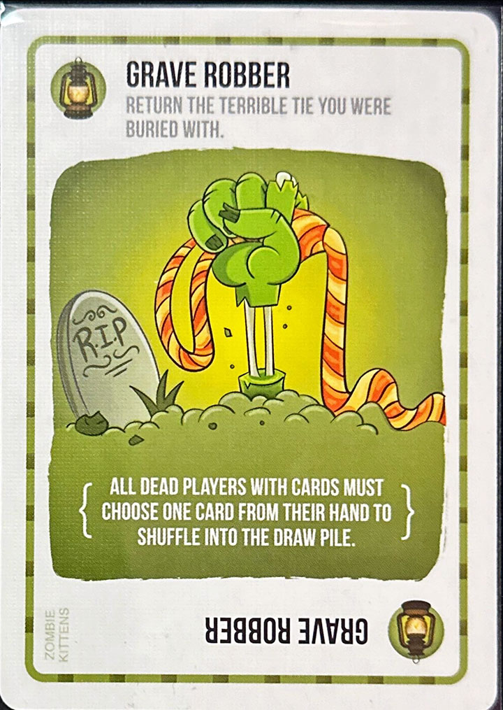 Grave Robber - Exploding Kittens Wiki