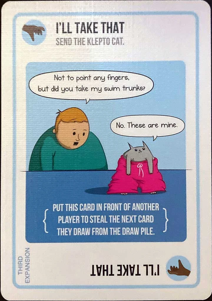 I'll Take That - Exploding Kittens Wiki