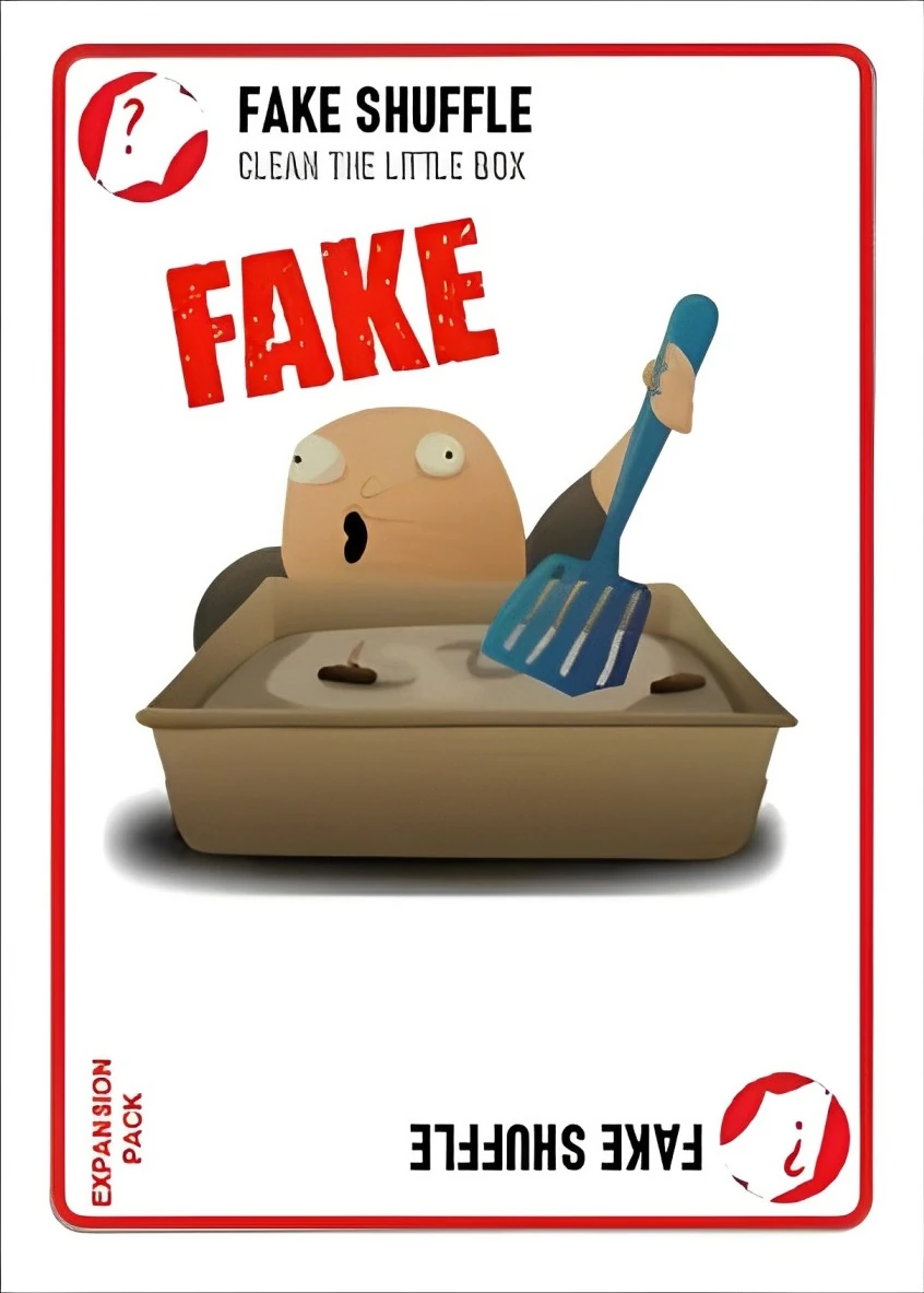 Fake shuffle - Exploding Kittens Wiki