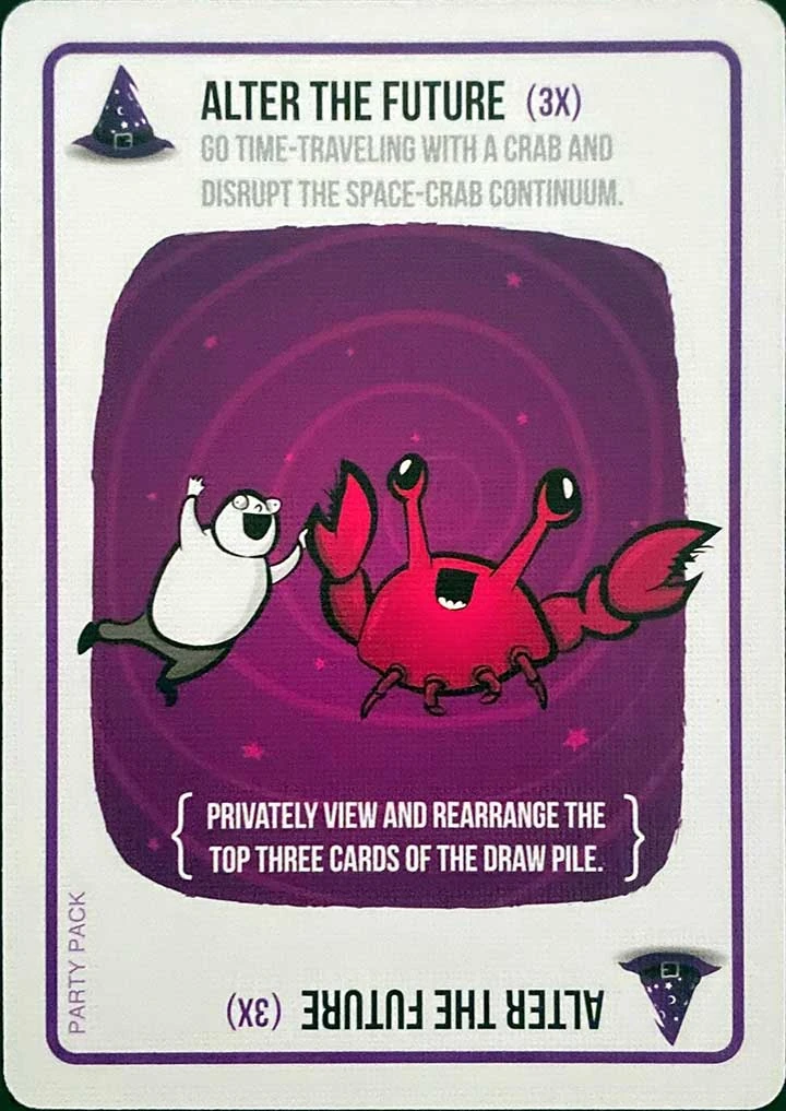 Alter the future card - Exploding Kittens Wiki