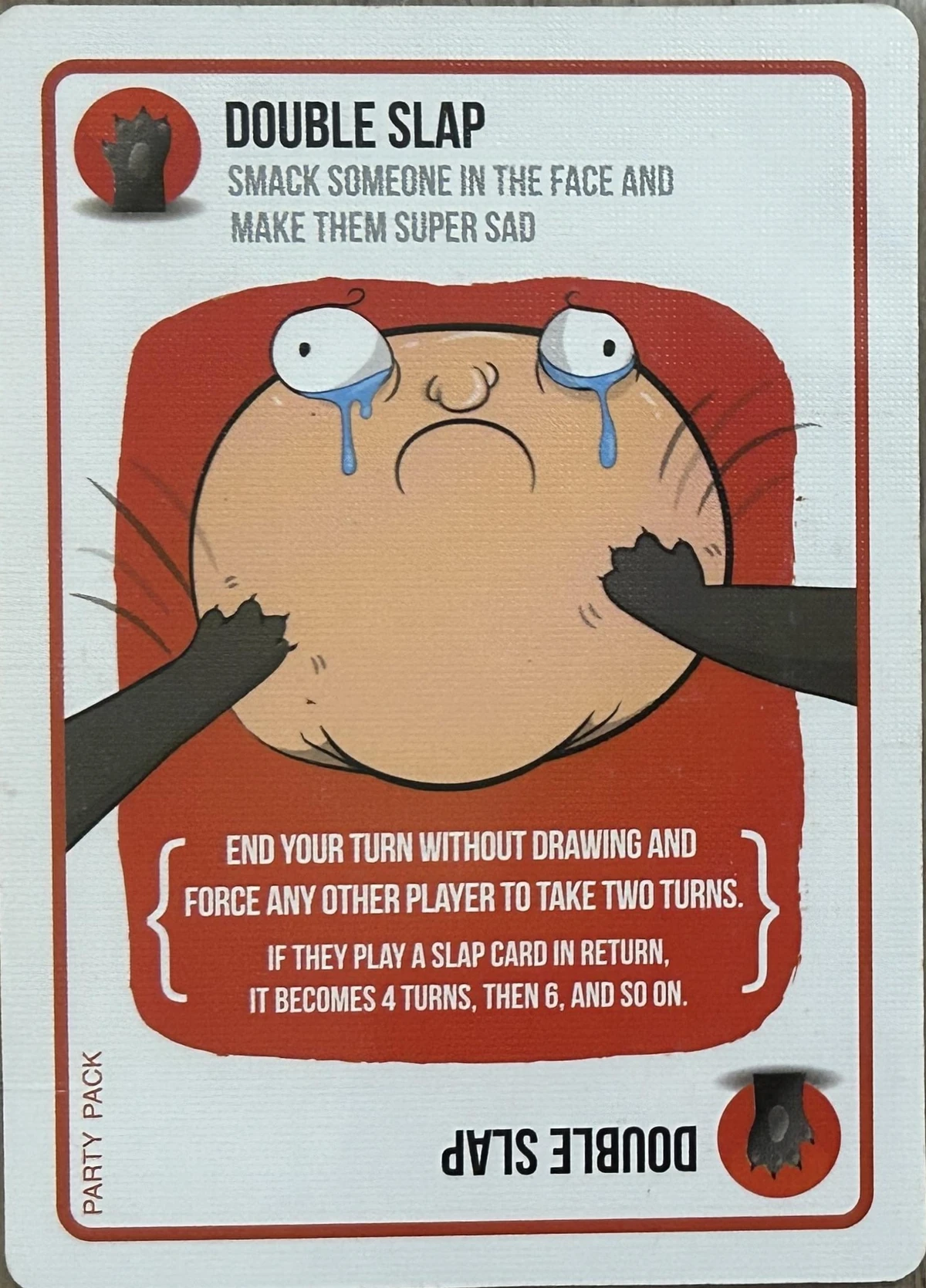 Slap card - Exploding Kittens Wiki