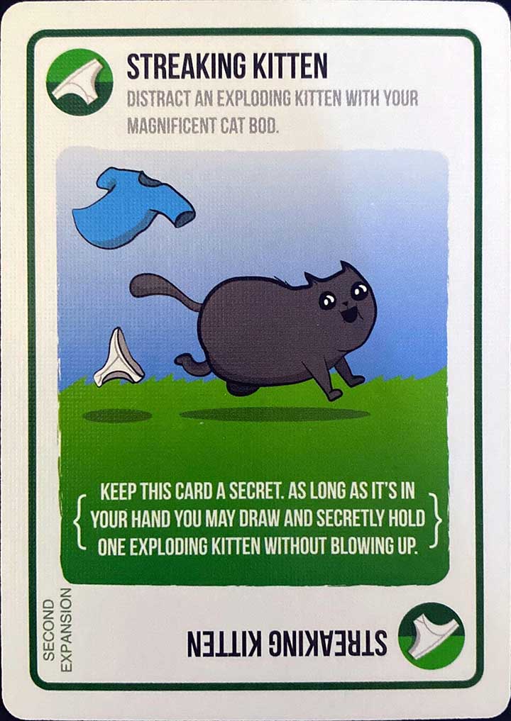 Streaking Kittens card - Exploding Kittens Wiki Streaking Kittens card - Exploding Kittens Wiki