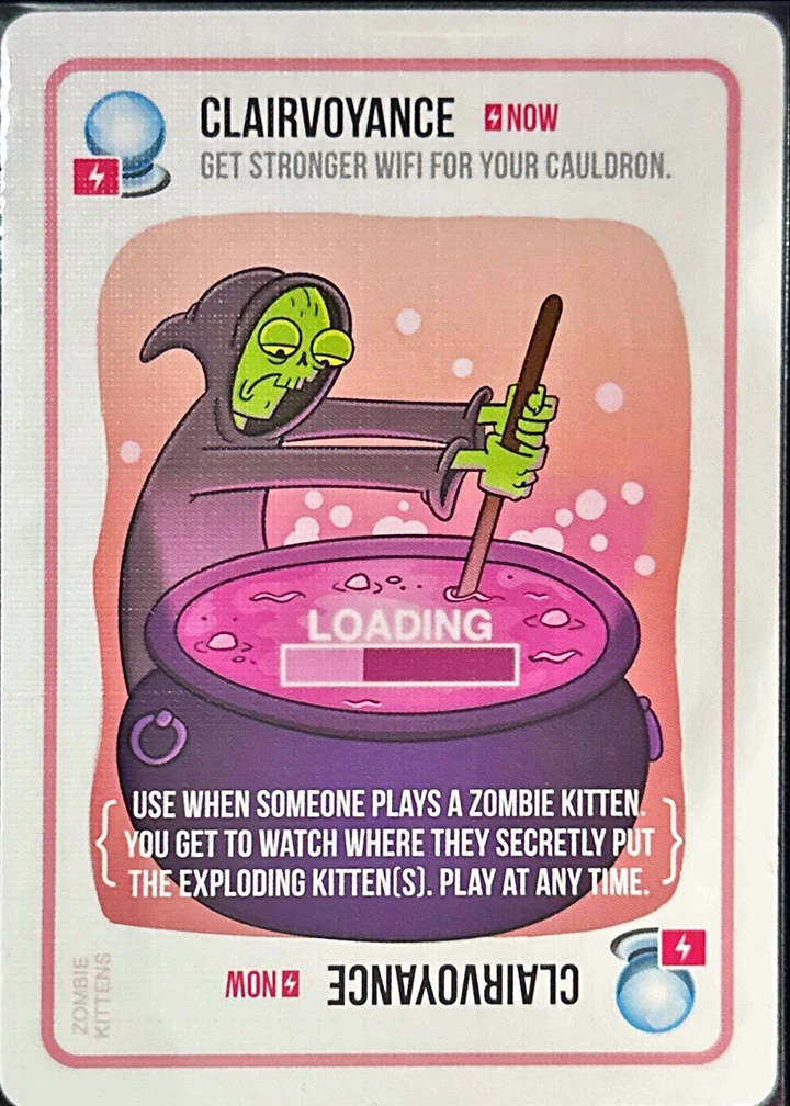 Clairvoyance - Exploding Kittens Wiki