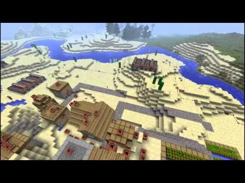 Minecraft Village Destroyed by TNT Cannons | ExplodingTNT Wiki | Fandom