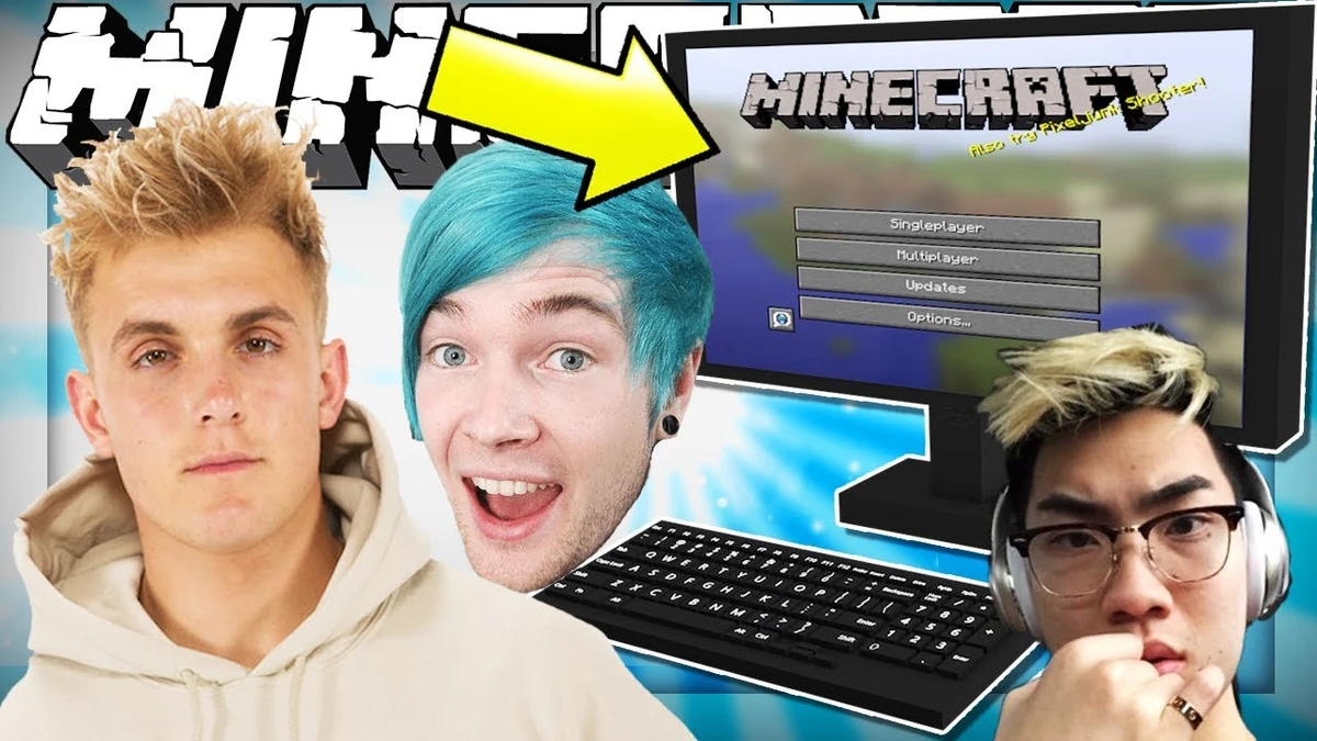 If Famous YouTubers Played Minecraft | ExplodingTNT Wiki | Fandom
