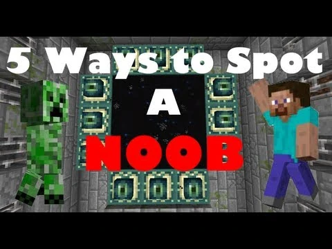 5 Ways to Spot a Noob in Minecraft - End Edition | ExplodingTNT Wiki | Fandom