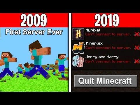 Evolution of Minecraft Servers | ExplodingTNT Wiki | Fandom