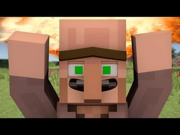 Minecraft Villager Face
